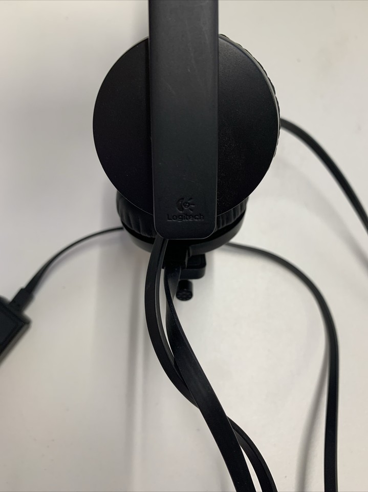 Logitech H650e Stereo Business Headset with Noise Cancelling Mic (A ...