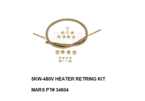Mars Electric Heat Restring Kit 5000 Watt @ 480v for sale online | eBay