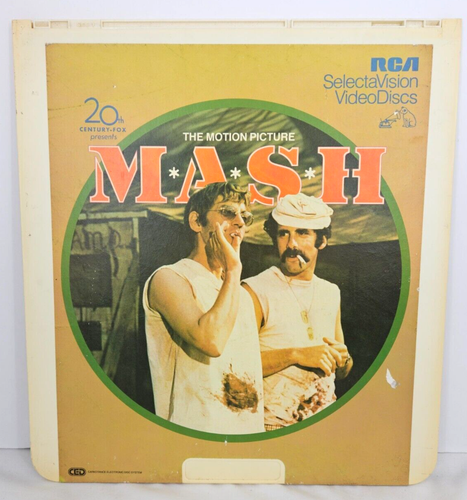 20th Century Fox Mash The Motion Picture RCA Selectavision Videodisc ...