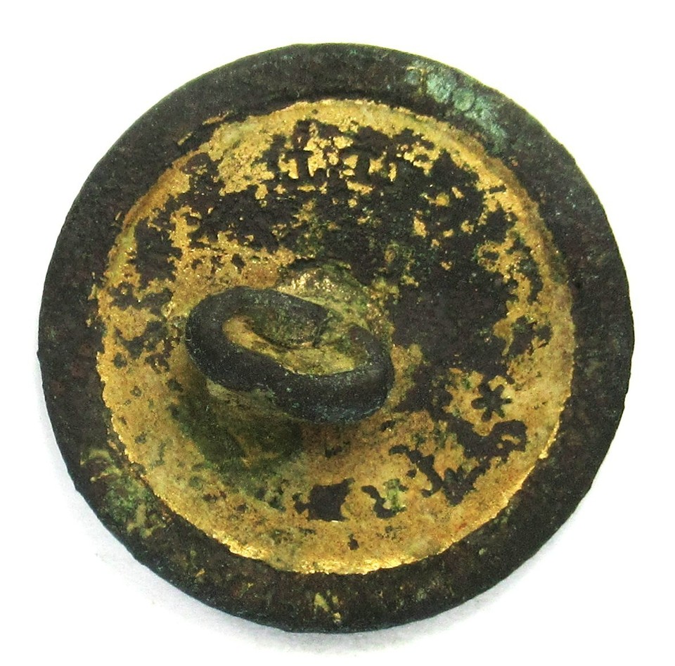 British Royal Navy Coat Button 22MM (1825-1827) BM Treble Gilt | eBay