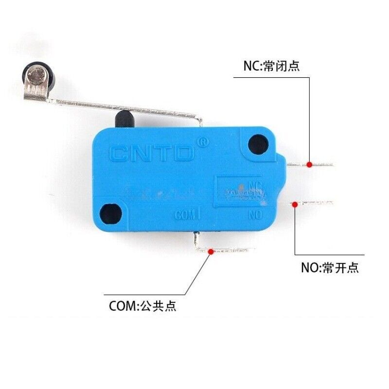 10PCS CMV-103D Micro Limit Switch CMV103D 10A 380V 1NC 1NO Replace V ...