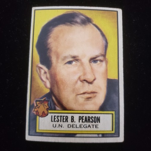 1952 Topps Look n See Card 99 Lester B Pearson | eBay