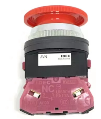1pcs IDEC Emergency Stop Push Button Switch AVN302NR 2NC | eBay