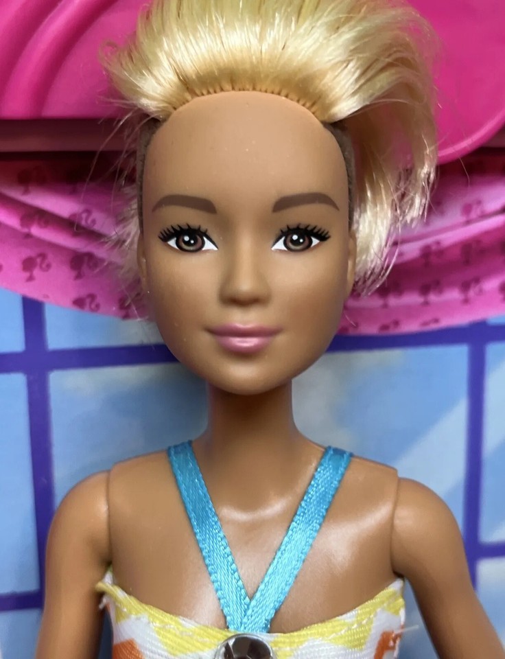 Barbie Fashionista #44 Leather & Ruffles Doll Tall -Sparkle Girlz ...