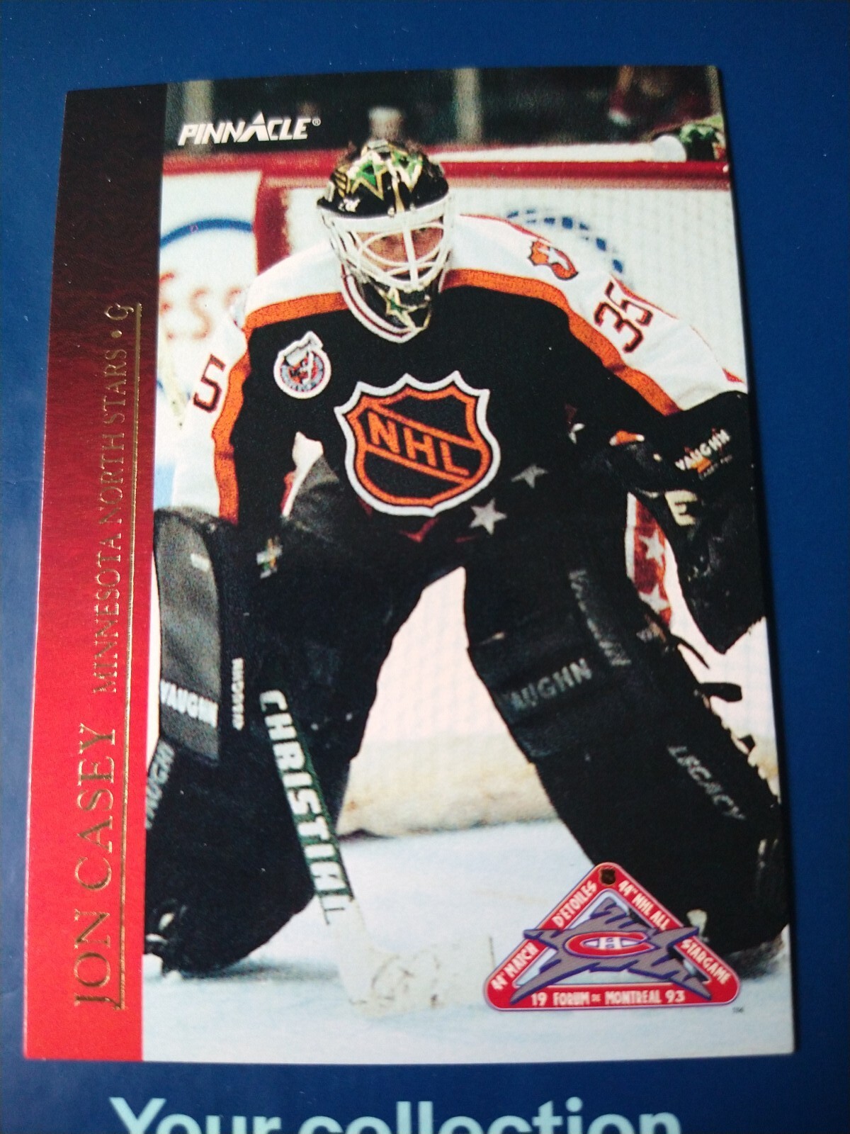 1993-94 Pinnacle All-Stars #41 Jon Casey | eBay