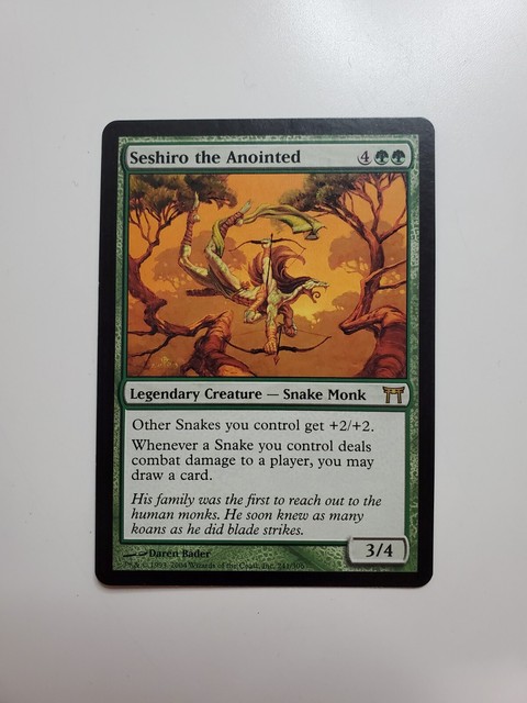 MTG Seshiro the Anointed Champions of Kamigawa 241/306 Regular Rare for ...