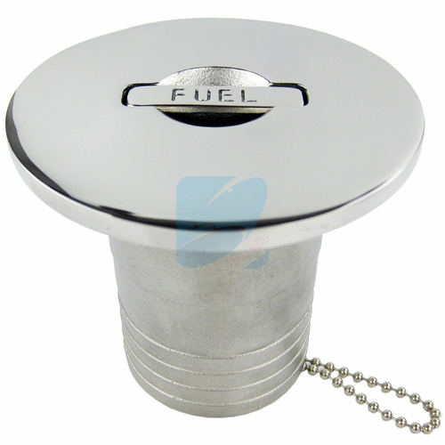 2" 50mm Boat Deck Fill Marine Filler with Keyless Lift Fuel Cap 316 ...