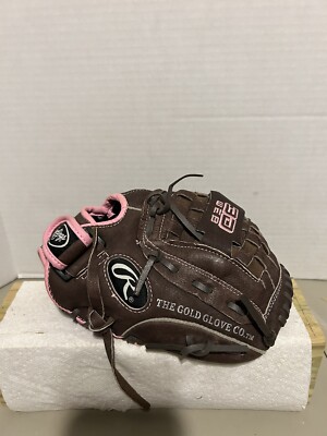 Rawlings Fastpitch Softball Glove FP110 11 Inch All Leather Shell 3D ...