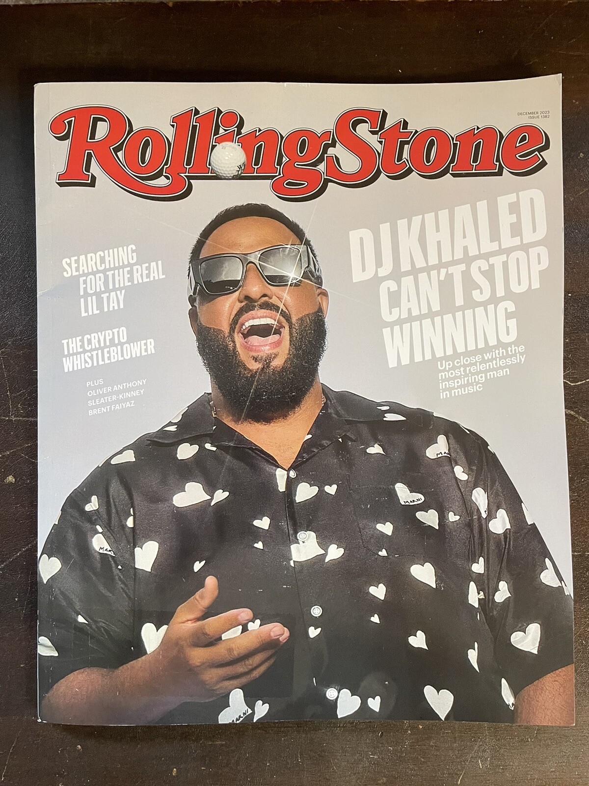 Rolling Stone Magazine December 2023 DJ Khaled Can't Stop Winning | eBay