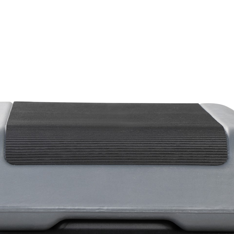 2PCS 16'' Fitness Aerobic Step Adjust 4" - 12" Exercise Stepper W/ 4 ...