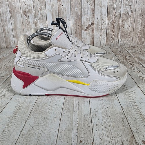 Puma Ferrari RS X Running System White Red Yellow Mens Size 8 Womens 9. ...