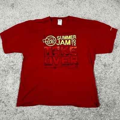 Gildan T-Shirt Men's XL Red Hot 97 Summer Jam 2012 Rare Hip Hop Rap ...