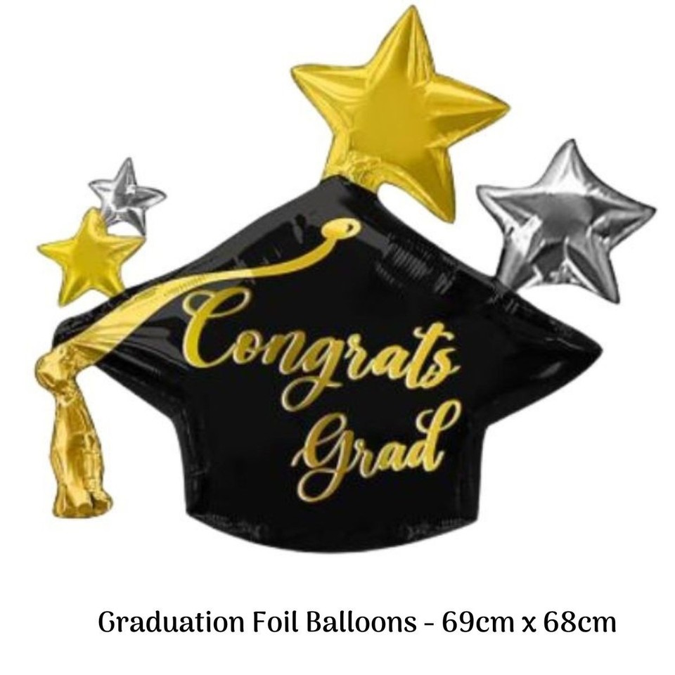 Class of 2025 Prom Graduation foil Balloons Congrats Grad latex party ...