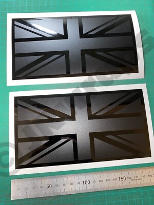 (X2) Union Jack Stickers Decals 190x100mm Car Van Camper Matte & Gloss ...