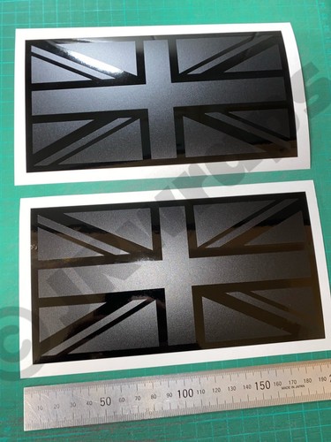 (X2) Union Jack Stickers Decals 190x100mm Car Van Camper Matte & Gloss ...