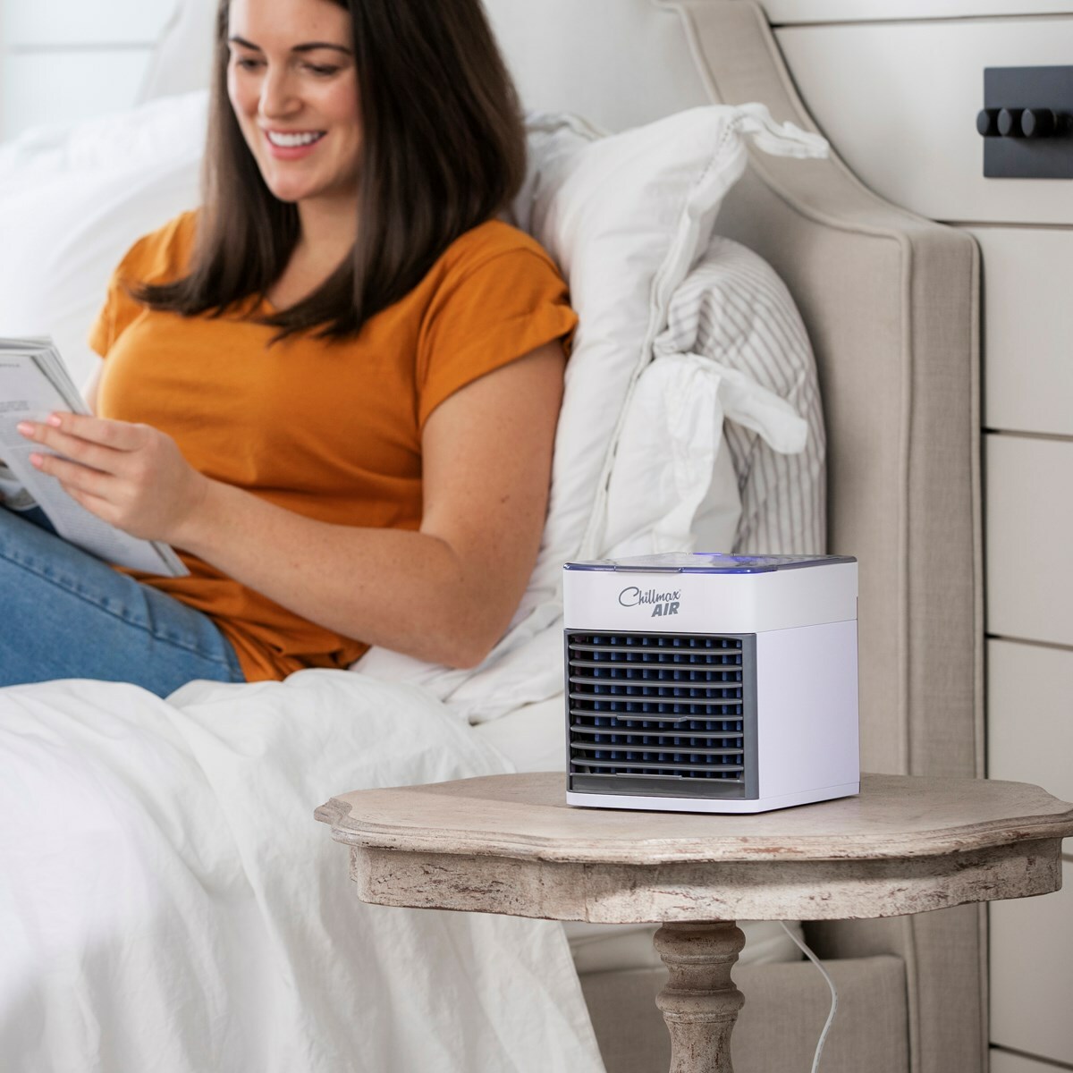 JML Chillmax Air Portable Personal Space Air Cooler Fan & Humidifier ...
