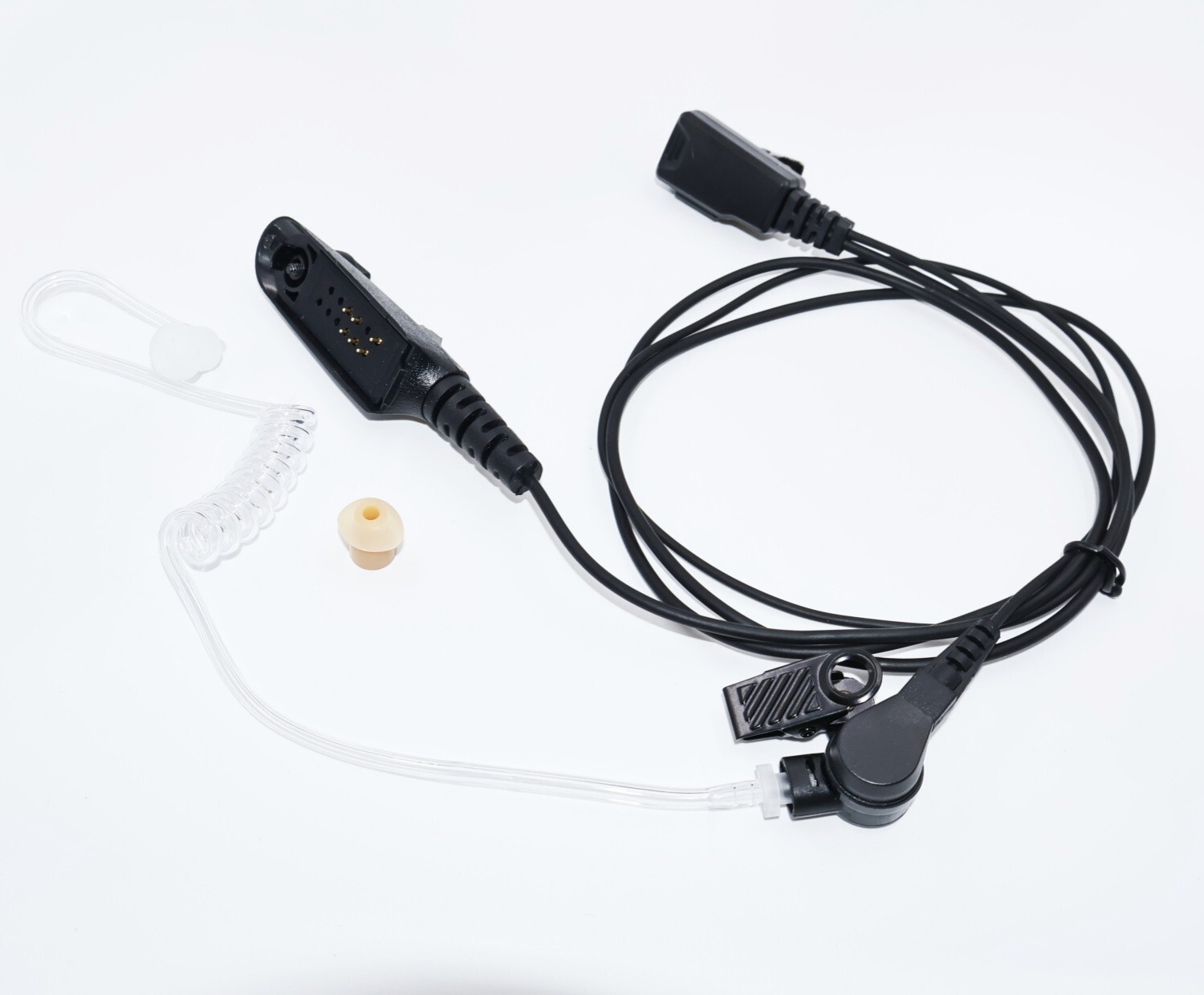 FBI Acoustic Tube Headset For Motorola GP329 GP339 GP320 HT750 PRO9150 ...