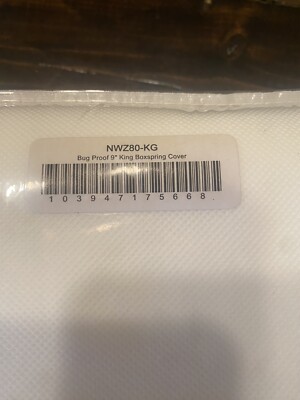 Box Spring Cover Zippered Bed Bug Protector Box Spring Encasement Mites ...