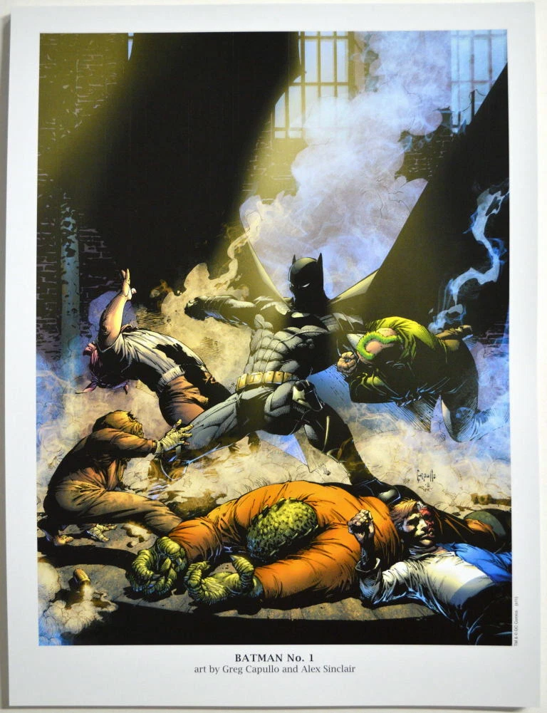 Greg Capullo Batman Cover