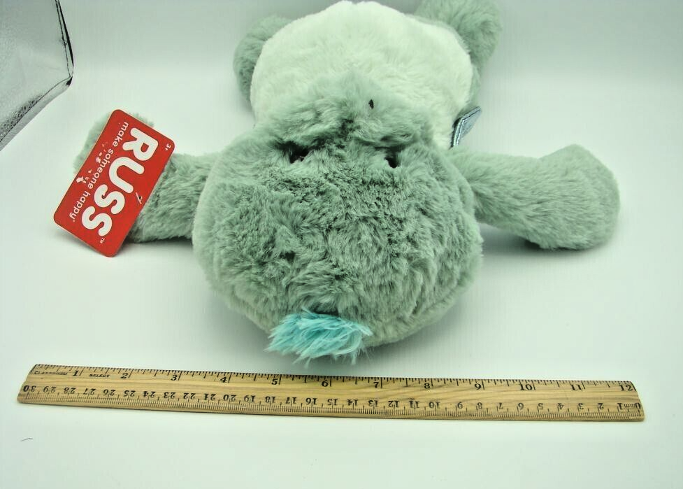 Russ Turtle Plush Stuffed Animal Super Soft Toy Soft 13" with Crackle ...