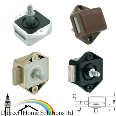 Push-Lock Mini Rim Lock Case,15 mm Backset With Push Button Locking, 16 ...