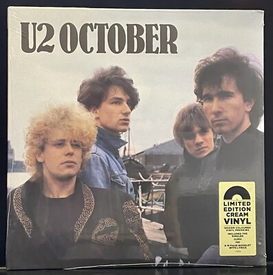 U2 ~October~ Vinyl LP Ltd. Edition Cream Colored 180g 2019 Reissue ...