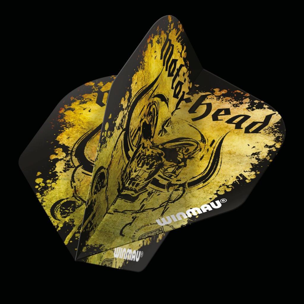 MOTORHEAD ACID SPLAT DART FLIGHTS WINMAU ROCK LEGEND RANGE 2 SETS (6 ...