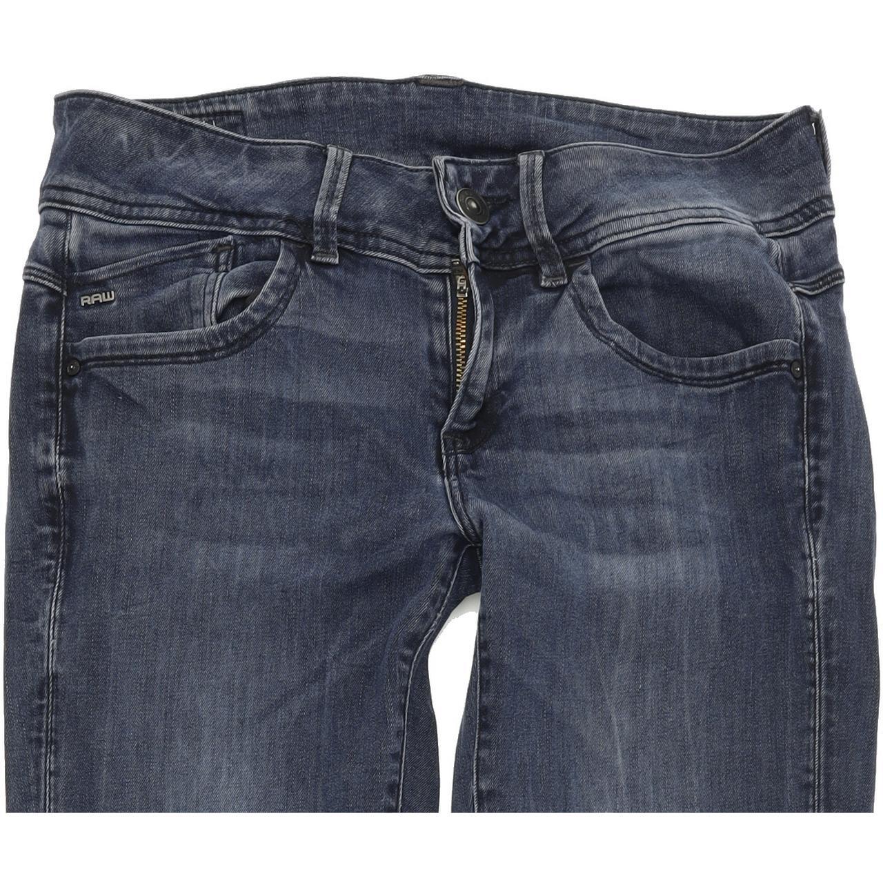 G-Star Lynn Mid Damen Blau Skinny Slim Stretch Jeans W28 L34 (70149) | eBay