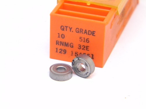 NEW SURPLUS 10PCS. CARBOLOY RNMG 32E GRADE: 516 CARBIDE INSERTS | eBay