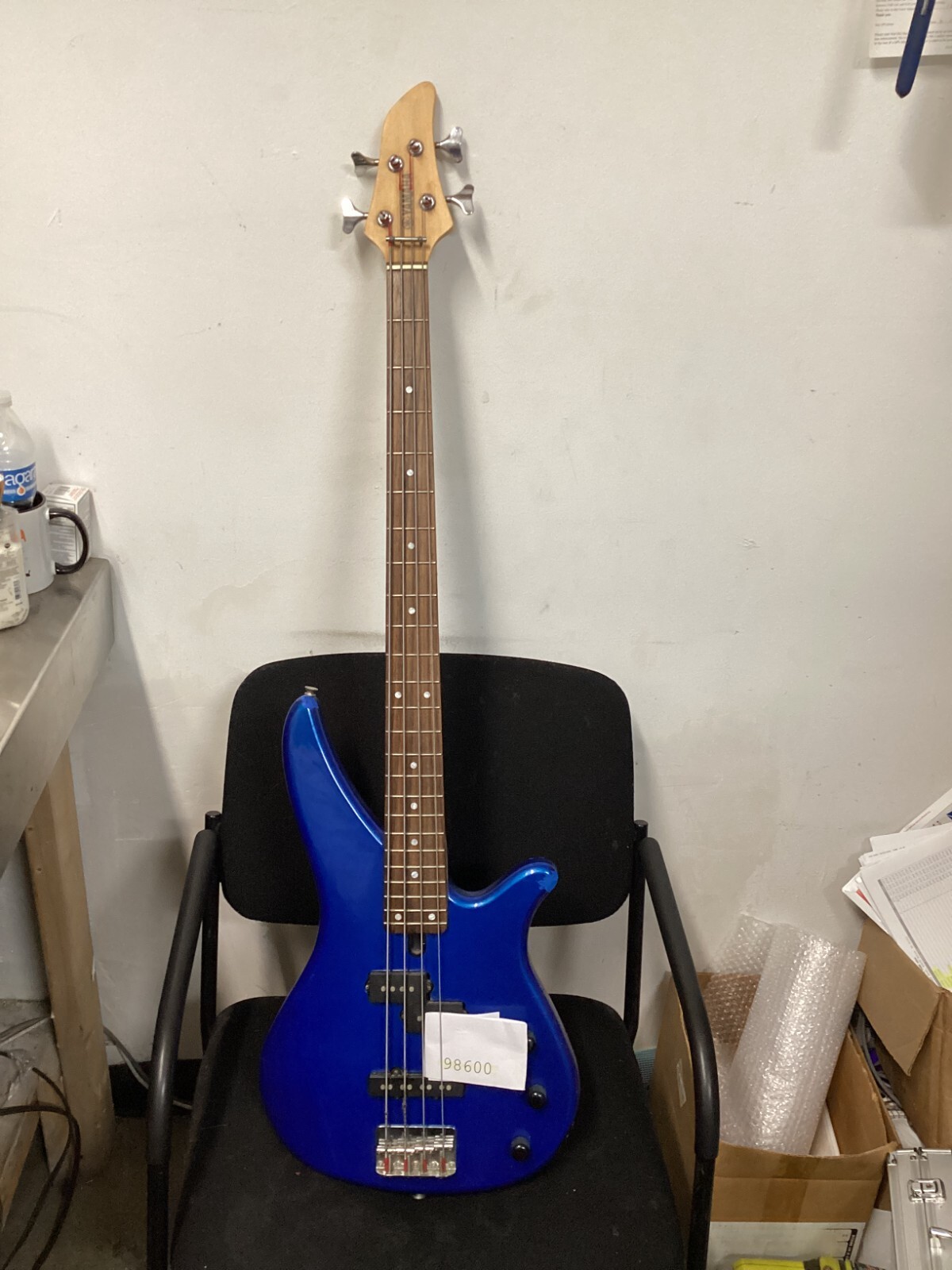 Yamaha RBX170 Electric Bass Guitar 4 String Natural Blue for sale ...