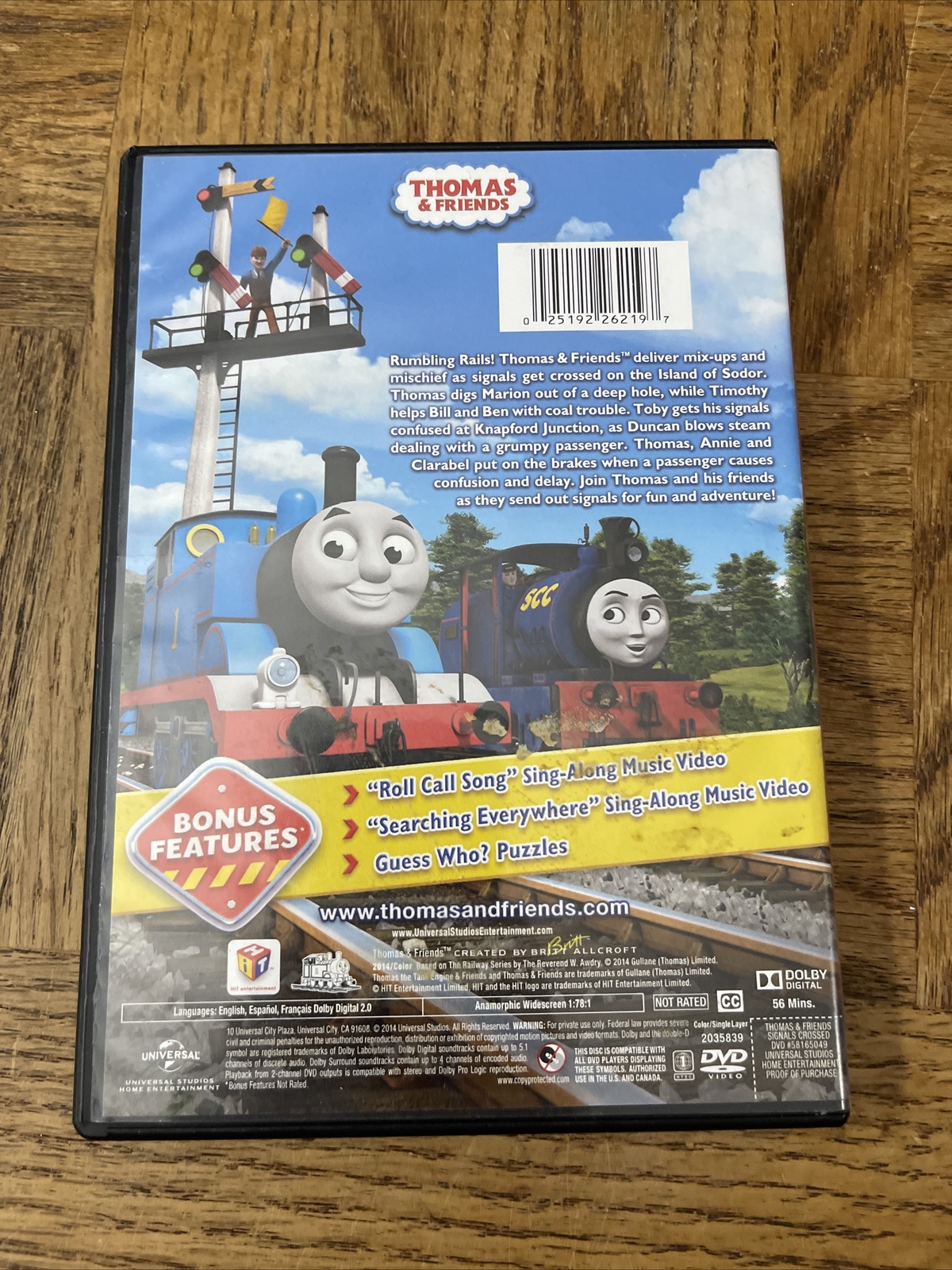 Thomas And Friends Signals Crossed DVD 25192262197| eBay