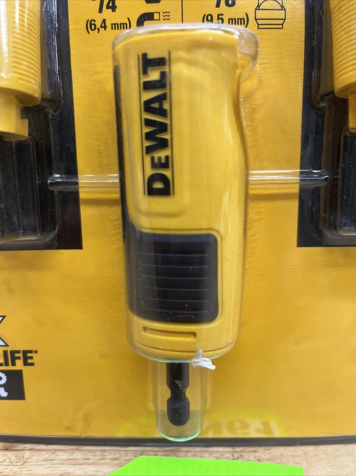 DEWALT MAXFIT ULTRA 3-in-1 Right Angle Attachment Set DWAMRA238 ¼"-Hex ...