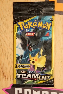 Pokemon TCG Sun Moon Team Up 3-Card Booster Pack | eBay