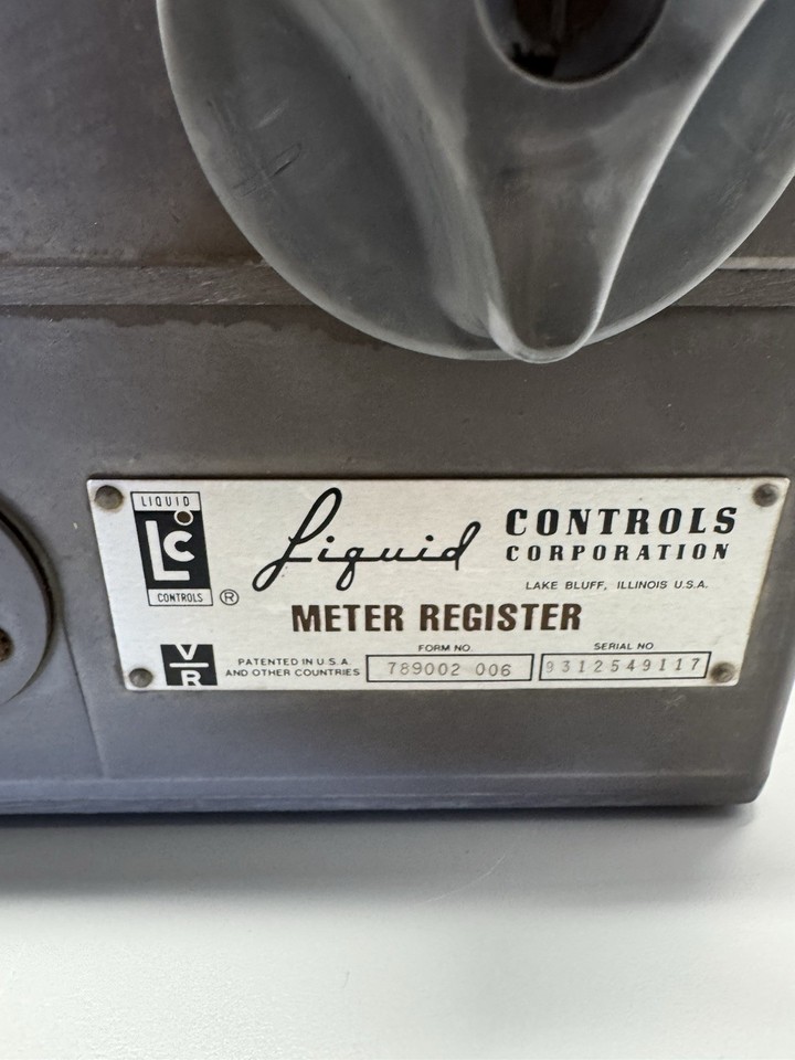 Liquid Cotrols Meter Register | eBay