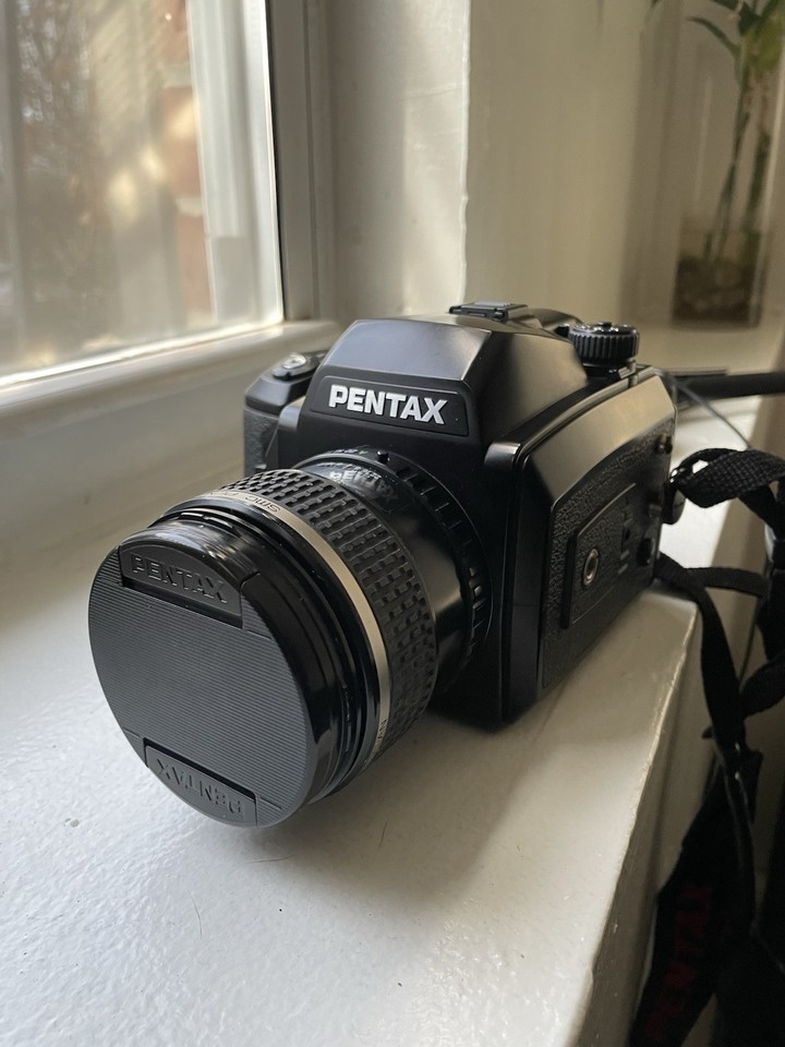 Pentax 645N Medium Format SLR Film Camera with Pentax Lens, Auto ...