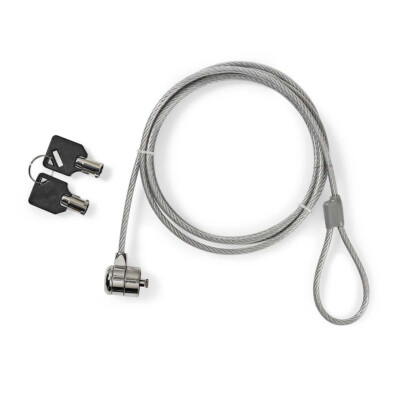 NEW UNIVERSAL 3M LONG SECURITY CABLE & KENSINGTON LOCK FOR LAPTOP ...