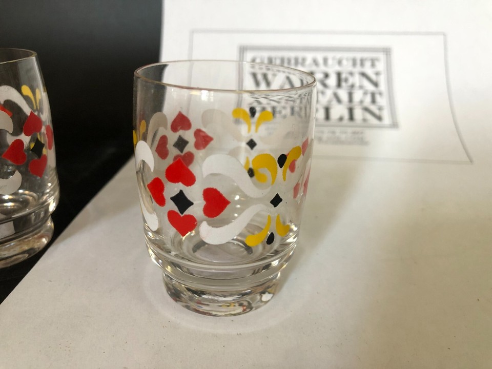 Superfest Glas DDR Kult Design ️AUSWAHL z TOP PREIS ️east german GDR ...