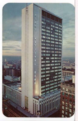1960s Denver's First Nat'l Bank Bldg. (First Interstate Tower South) CO ...