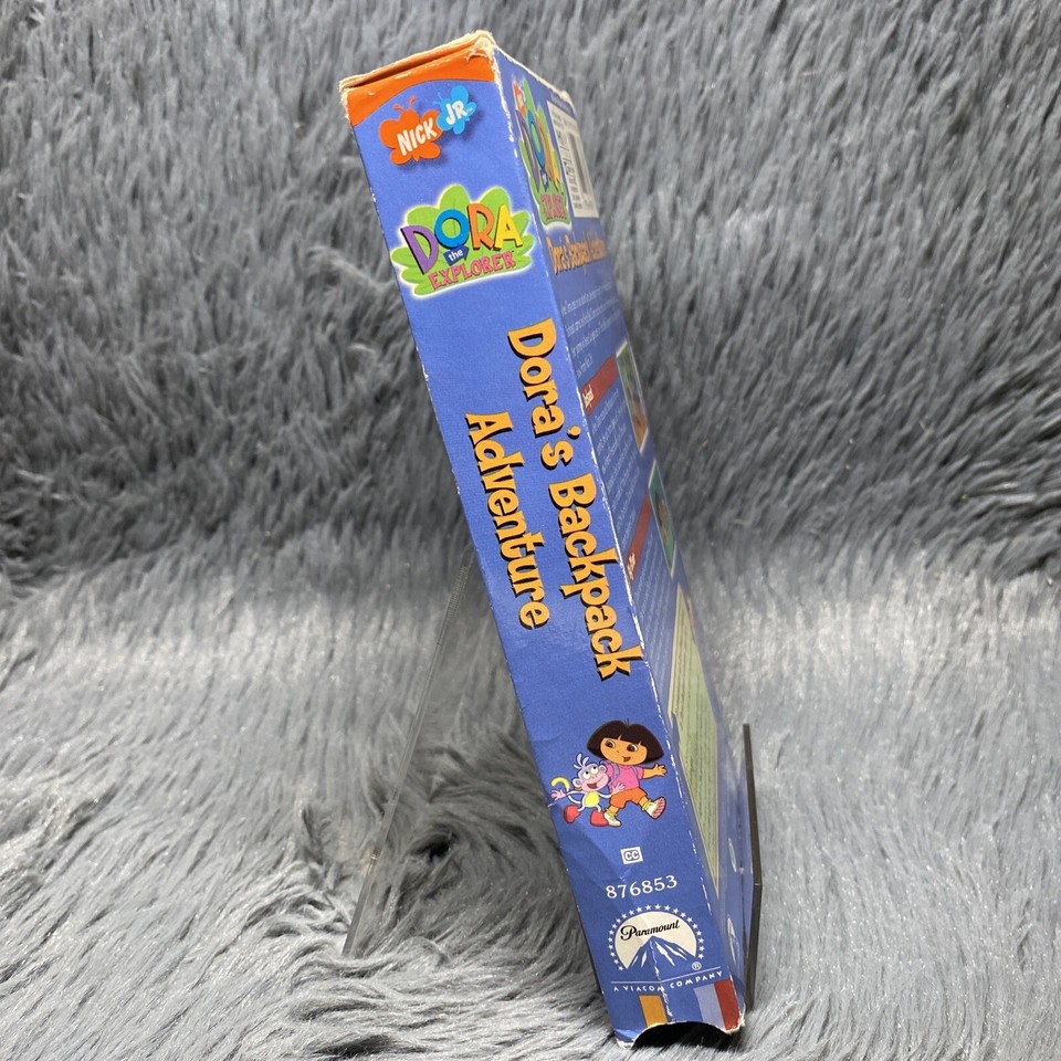 Nickelodeon Dora the Explorer Backpack Adventure VHS 2002 Video Tape ...