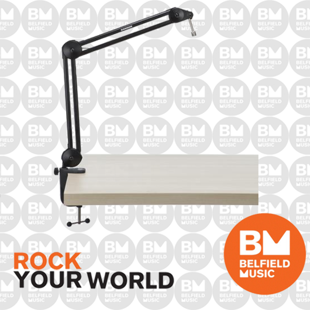 Samson MBA38 Articulated Boom Arm 38inch Microphone Desk Mic Stand MBA ...