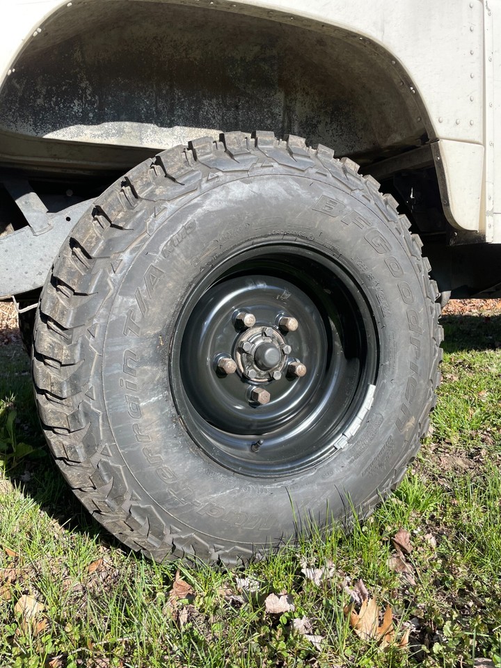 Land Rover Defender, ANR Classic, ANR1534-style Heavy Duty Steel Wheel ...