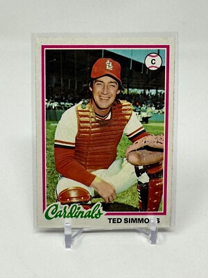 1978 Topps Baseball Ted Simmons Card #380 EX+ | eBay