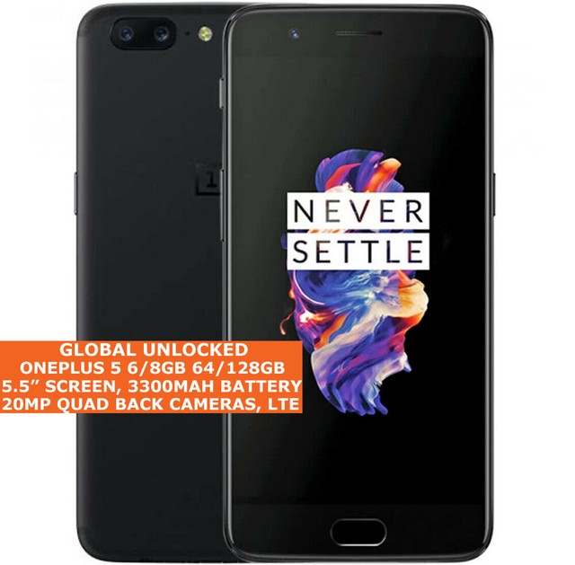 OnePlus 5 A5000 64gb/6gb Unlocked Smartphone Gold TK for sale online | eBay