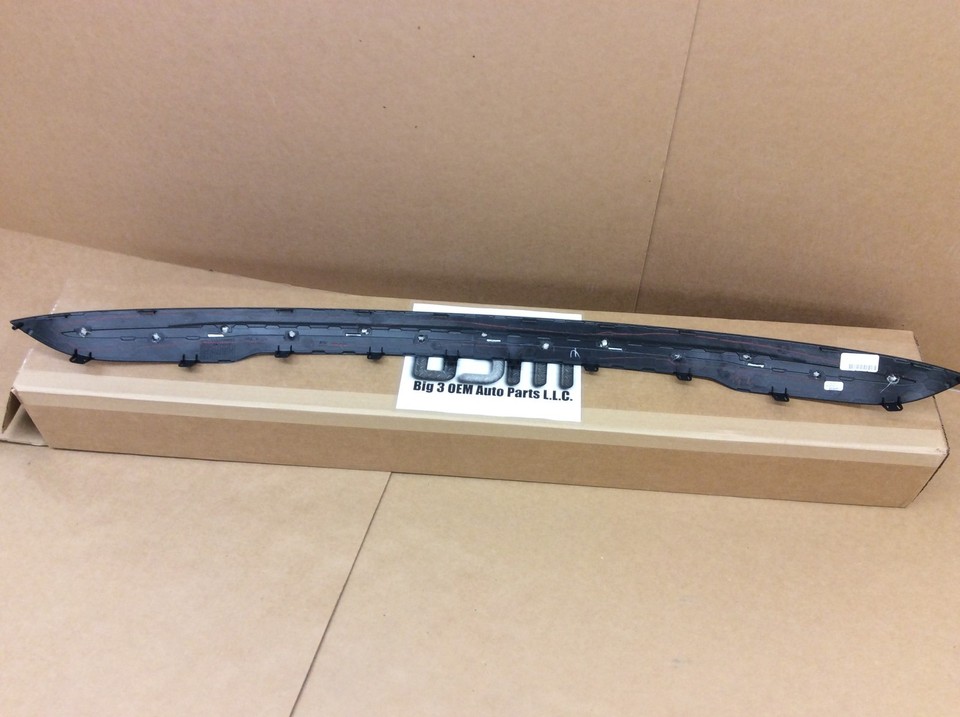2011-2016 Chevrolet Cruze Rear Bumper Chrome/Black Insert Strip new OEM ...