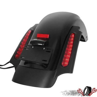 CVO Style LED Rear Fender System For Harley Touring Street Road Glide ...