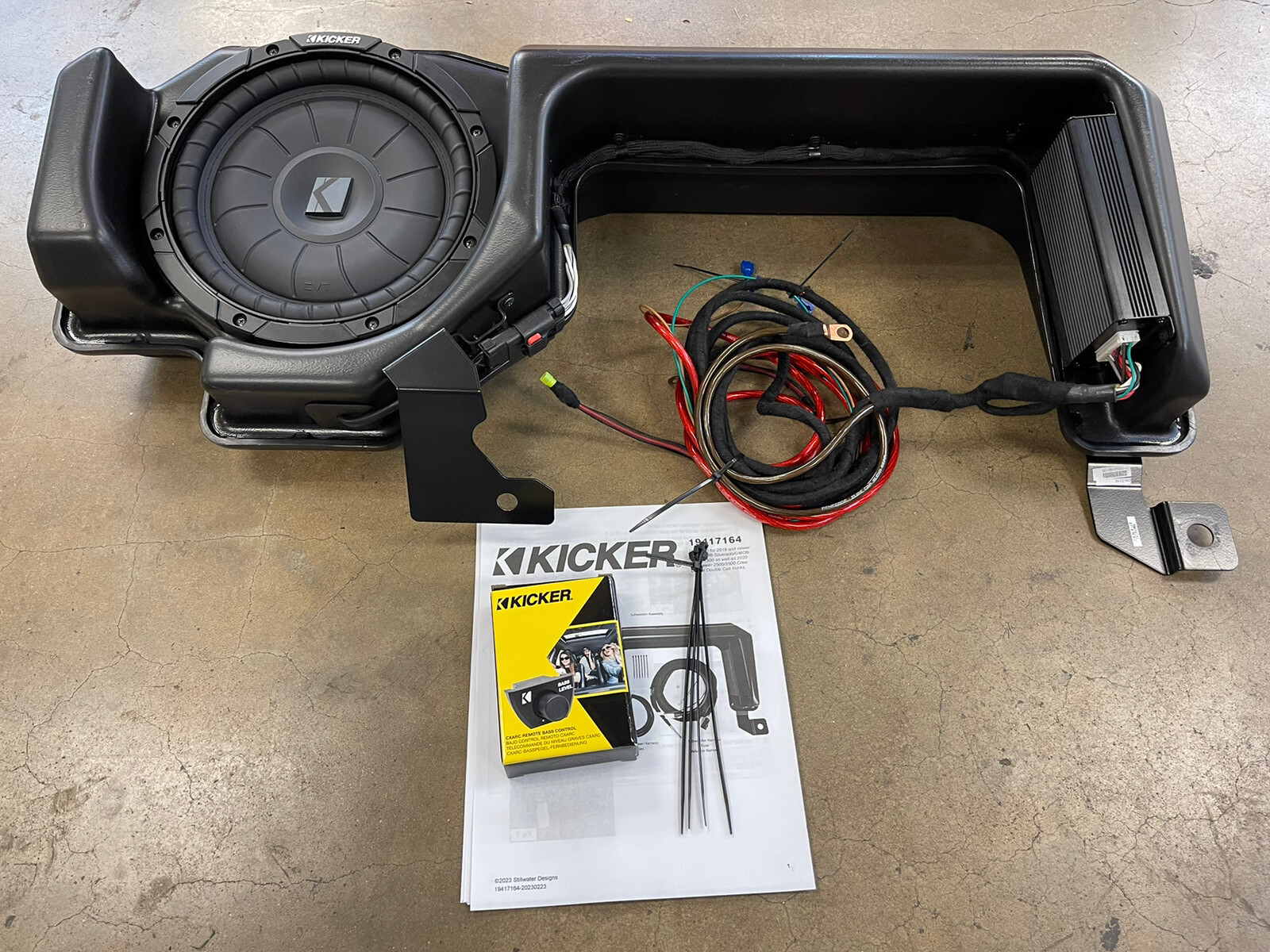 2020 Silverado 1500 Audio Upgrade Kicker Subwoofer System, 41% OFF