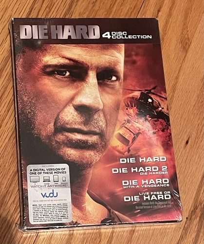 NEW Die Hard DVD Movie Set 4-Disc Collection Bruce Willis Vengeance ...