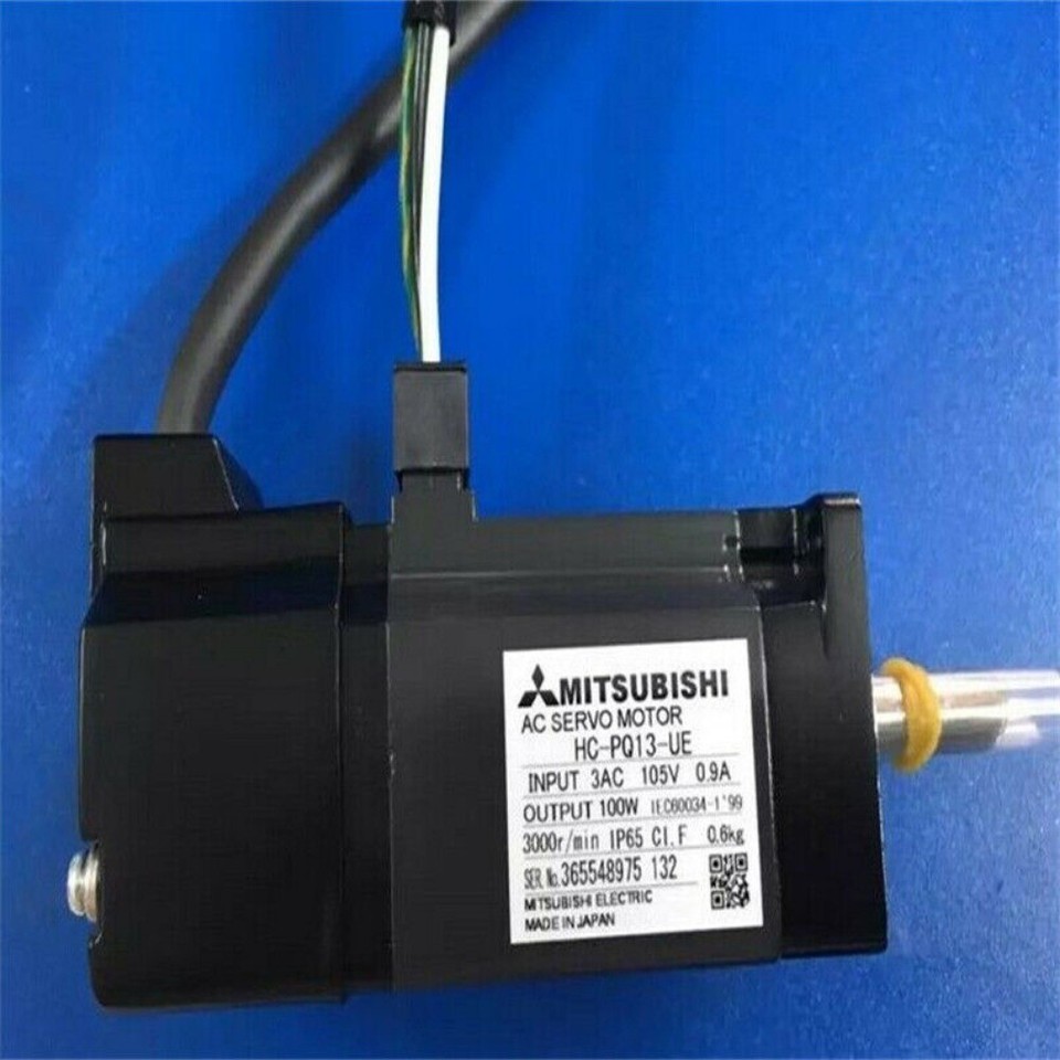 1PC New In Box MITSUBISHI HC-PQ13-UE Servo Motor HCPQ13UE US Free TAX ...
