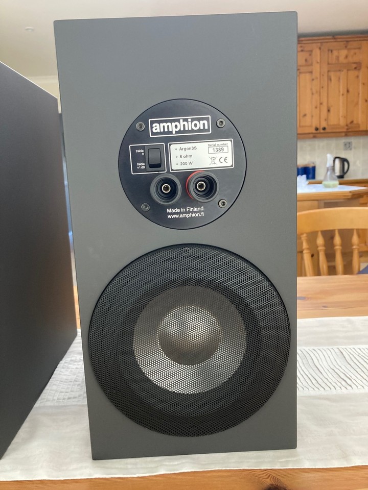 Amphion Argon 3s speakers with orignal packaging. | eBay UK