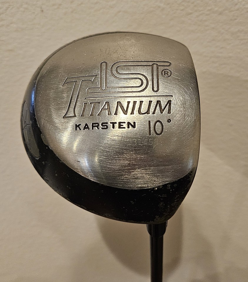 Ping ISI Titanium Karsten 10° Driver Regular Flex Graphite Mens RH NEW ...